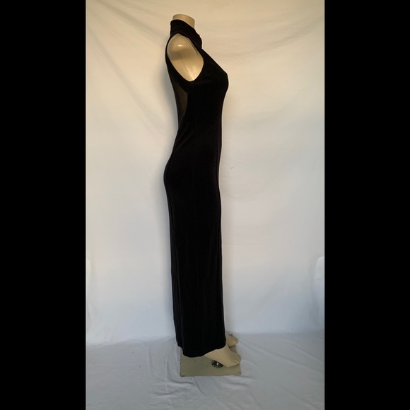 Tadashi Shoji | Dresses | Tadasi Size Small Black Form Fitting Maxi ...